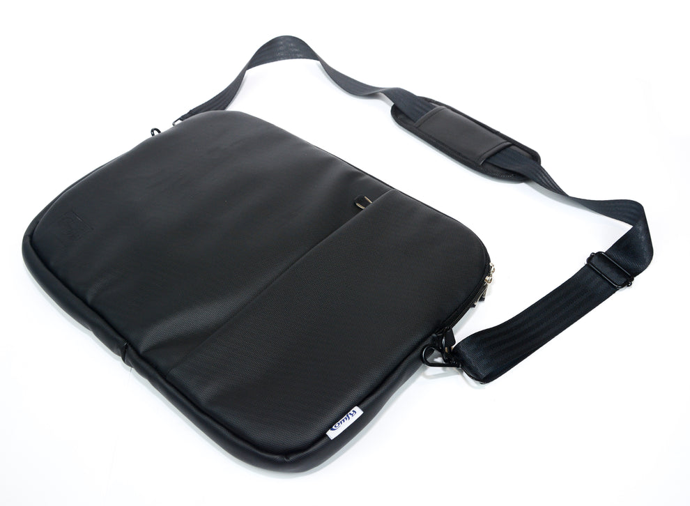 Comfy Leather Laptop Sleeve - Black – SuperDrive Egypt